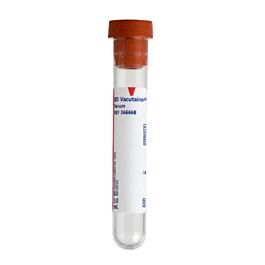 BD Vacutainer®️ Serum Tubes, Red Cap, 13 x 75 mm, 3.0 mL, Clot ...