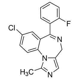 Midazolam, 1.0 mg/mL