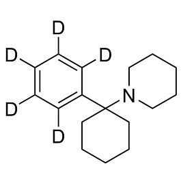 PCP-D₅ (Phencyclidine-D₅), 100 μg/mL