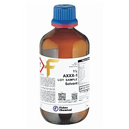 Methanol, Optimaᵀᴹ LC/MS Grade, 1 L, Glass Bottle