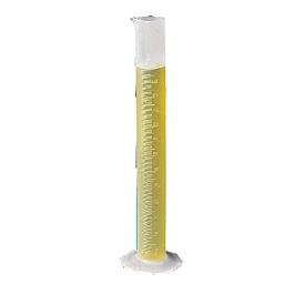 Single Scale Graduated Cylinders, PP, 500 mL, Graduated 5 mL
